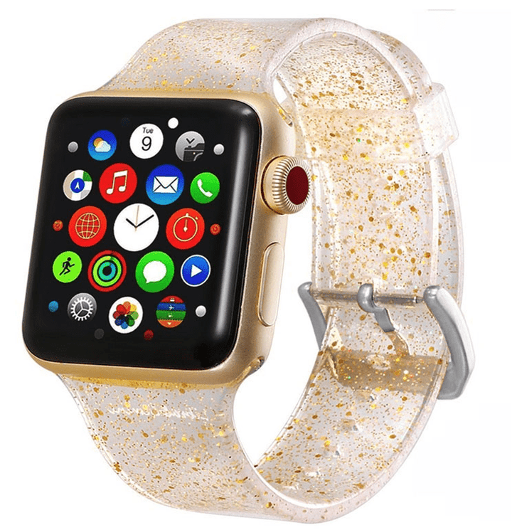 Apple watch glitter band store